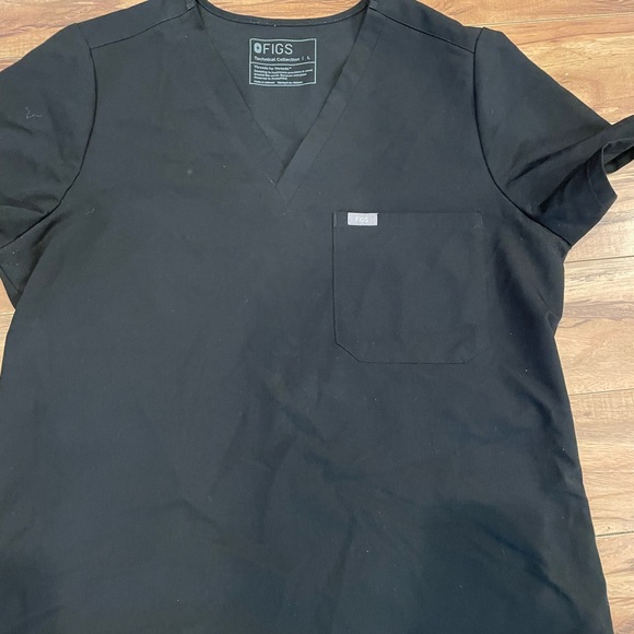 Figs Scrubs | Other | Figs Scrub Catarina Large Black One Pocket | Poshmark